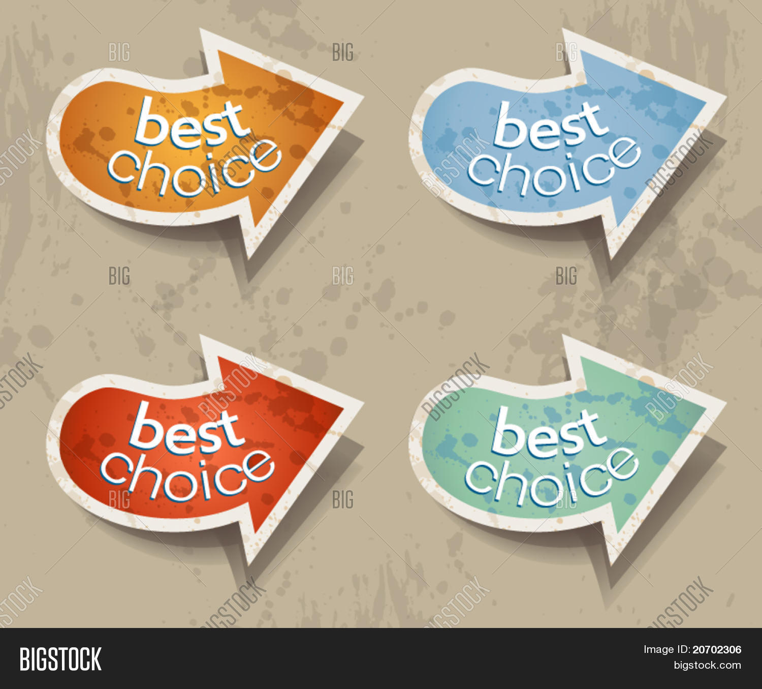 Distressed Arrows Vector & Photo (Free Trial) | Bigstock