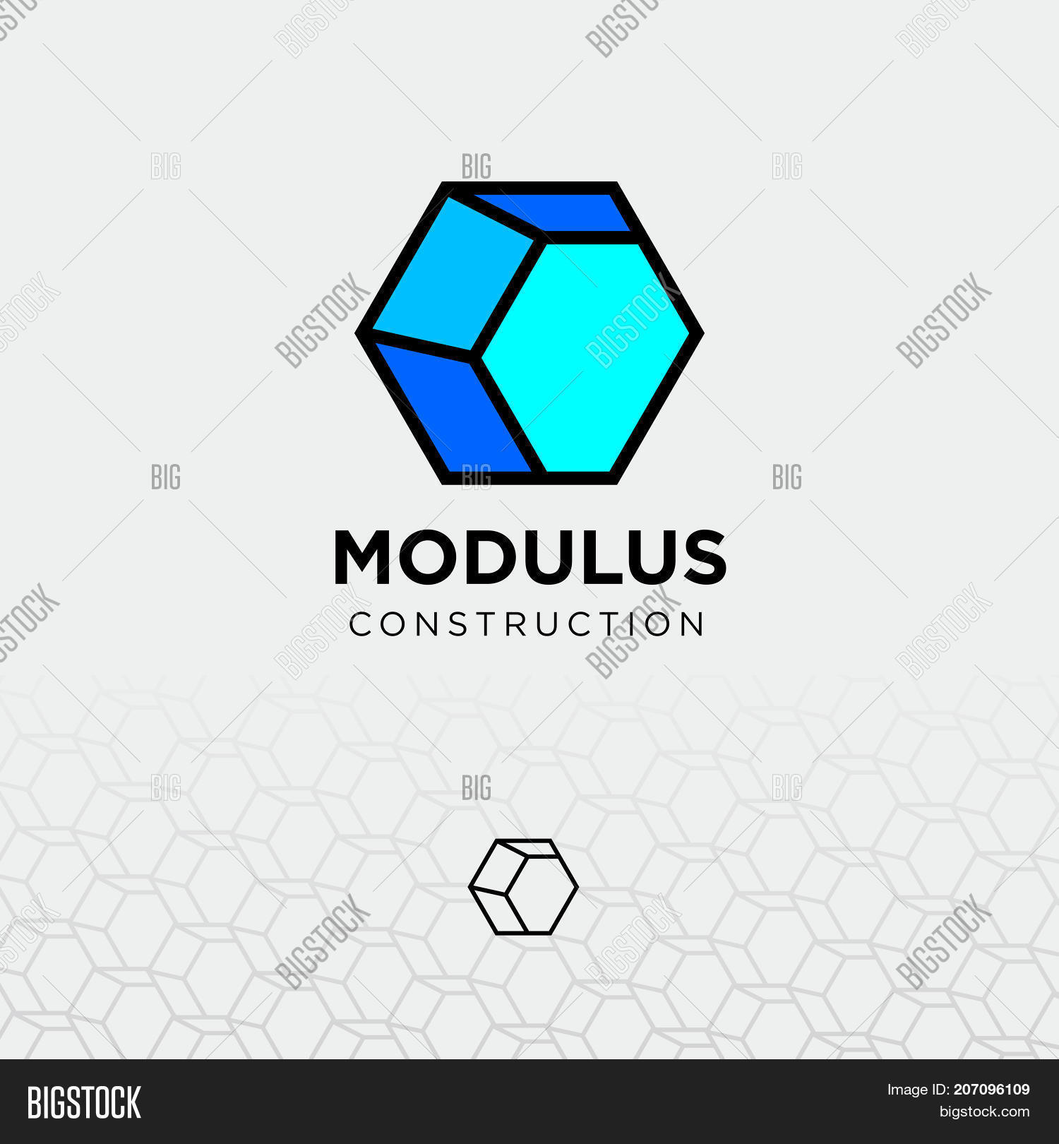 Modulus Flat Logo. Vector & Photo (Free Trial) | Bigstock