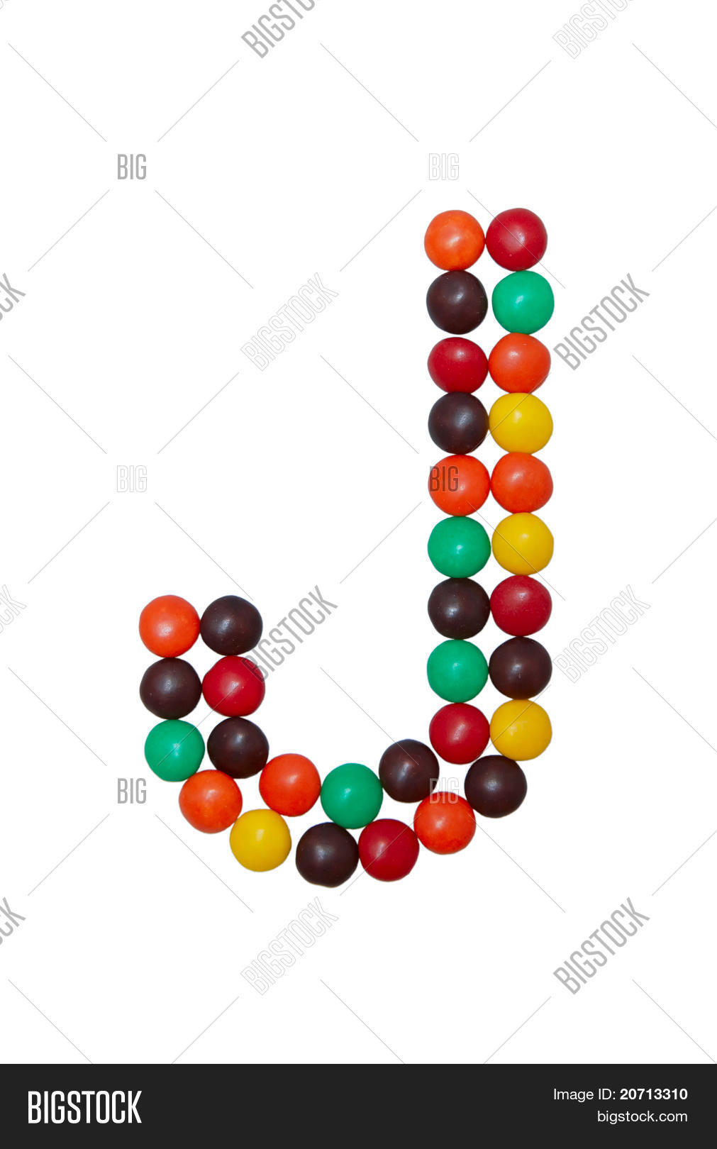 Letter J Chocolates Image & Photo (Free Trial) | Bigstock