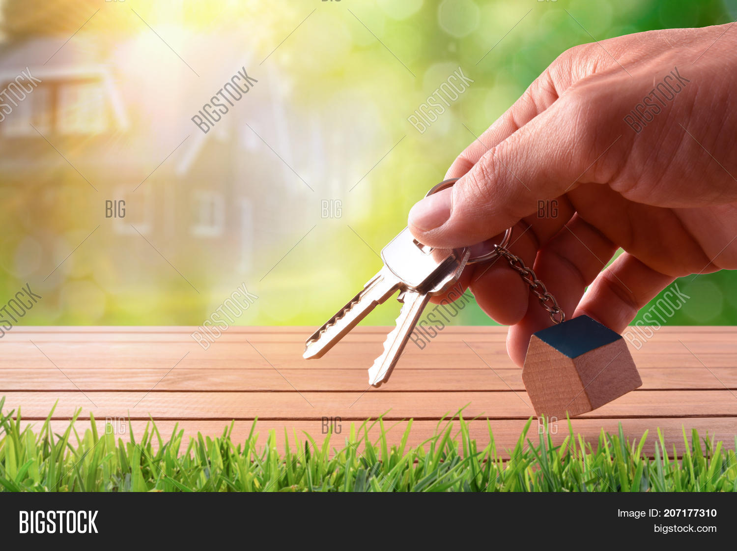 Hands Home Keys On Image & Photo (Free Trial) | Bigstock
