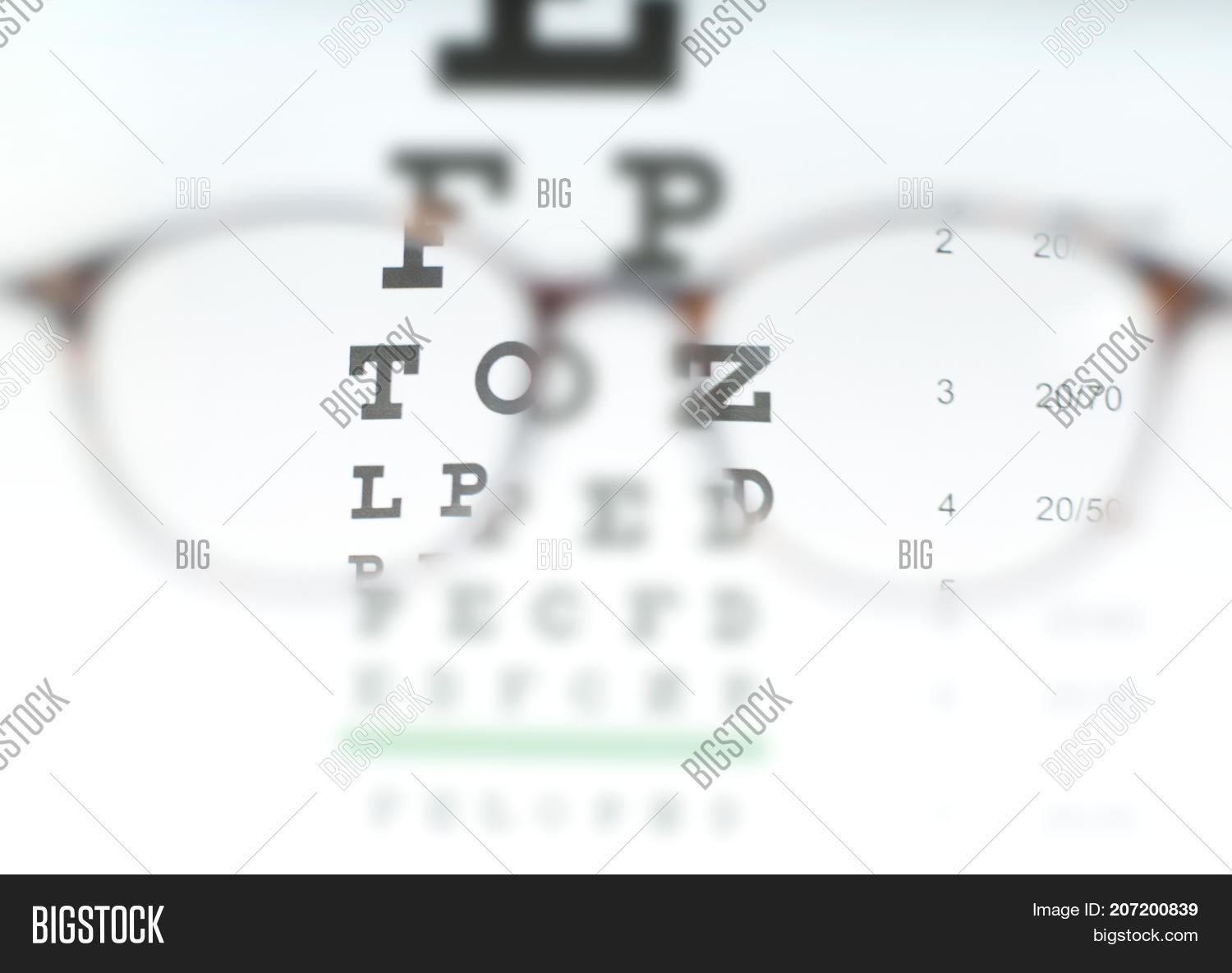 Eye Vision Test Chart Image & Photo (Free Trial) | Bigstock