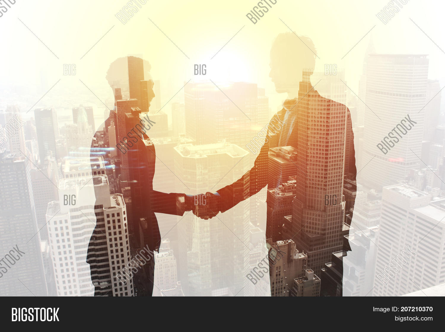 Handshake Two Image & Photo (Free Trial) | Bigstock
