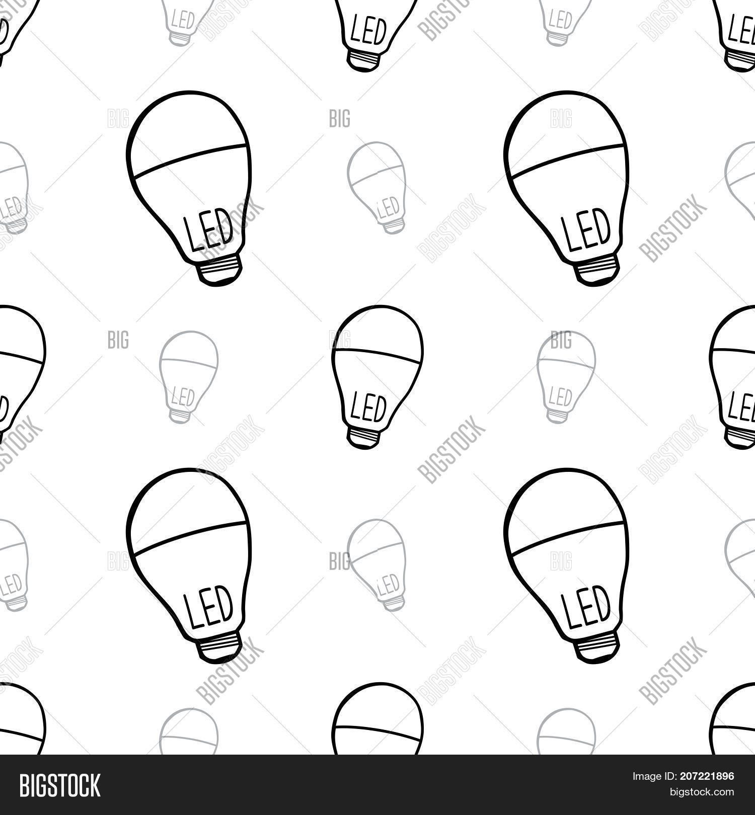 Seamless Led Light Vector & Photo (Free Trial) | Bigstock
