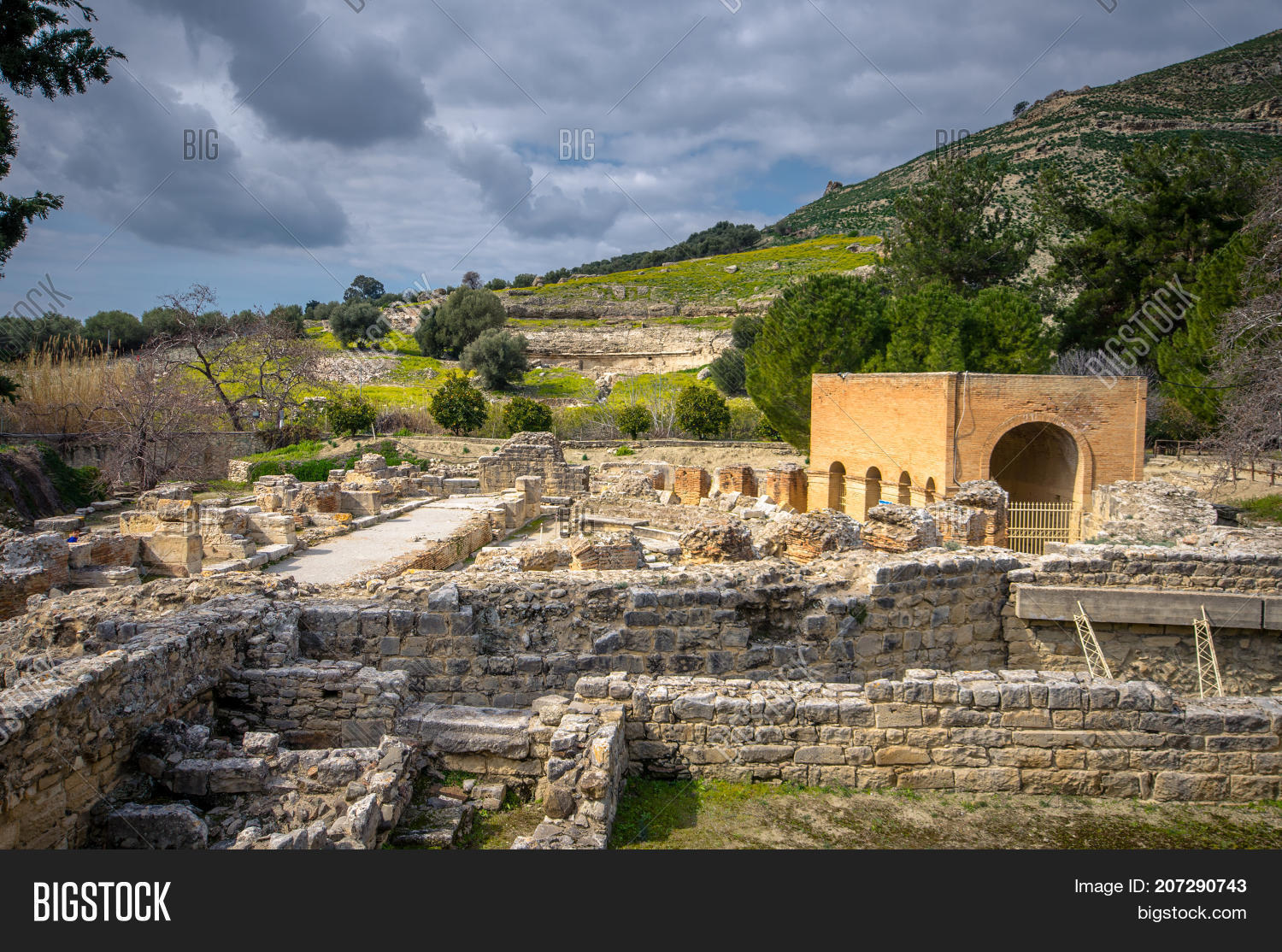 Ancient Odeon Gortyn. Image & Photo (Free Trial) | Bigstock