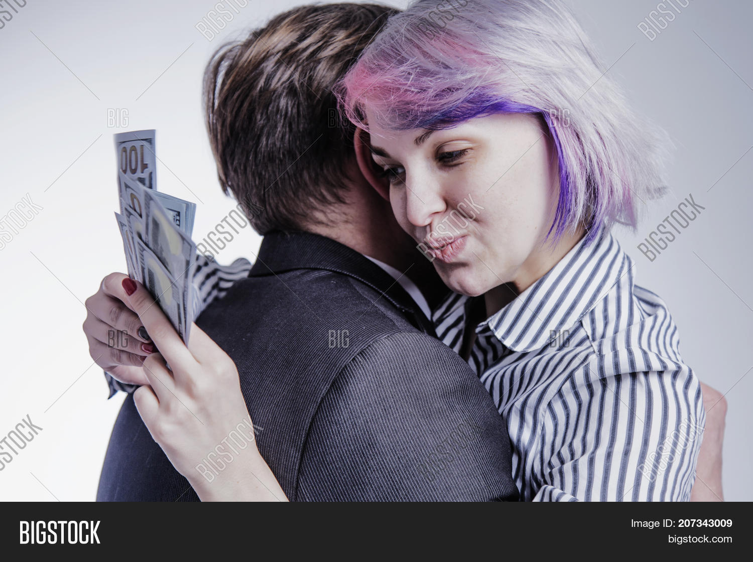 Money Over Love. Woman Image & Photo (Free Trial) | Bigstock