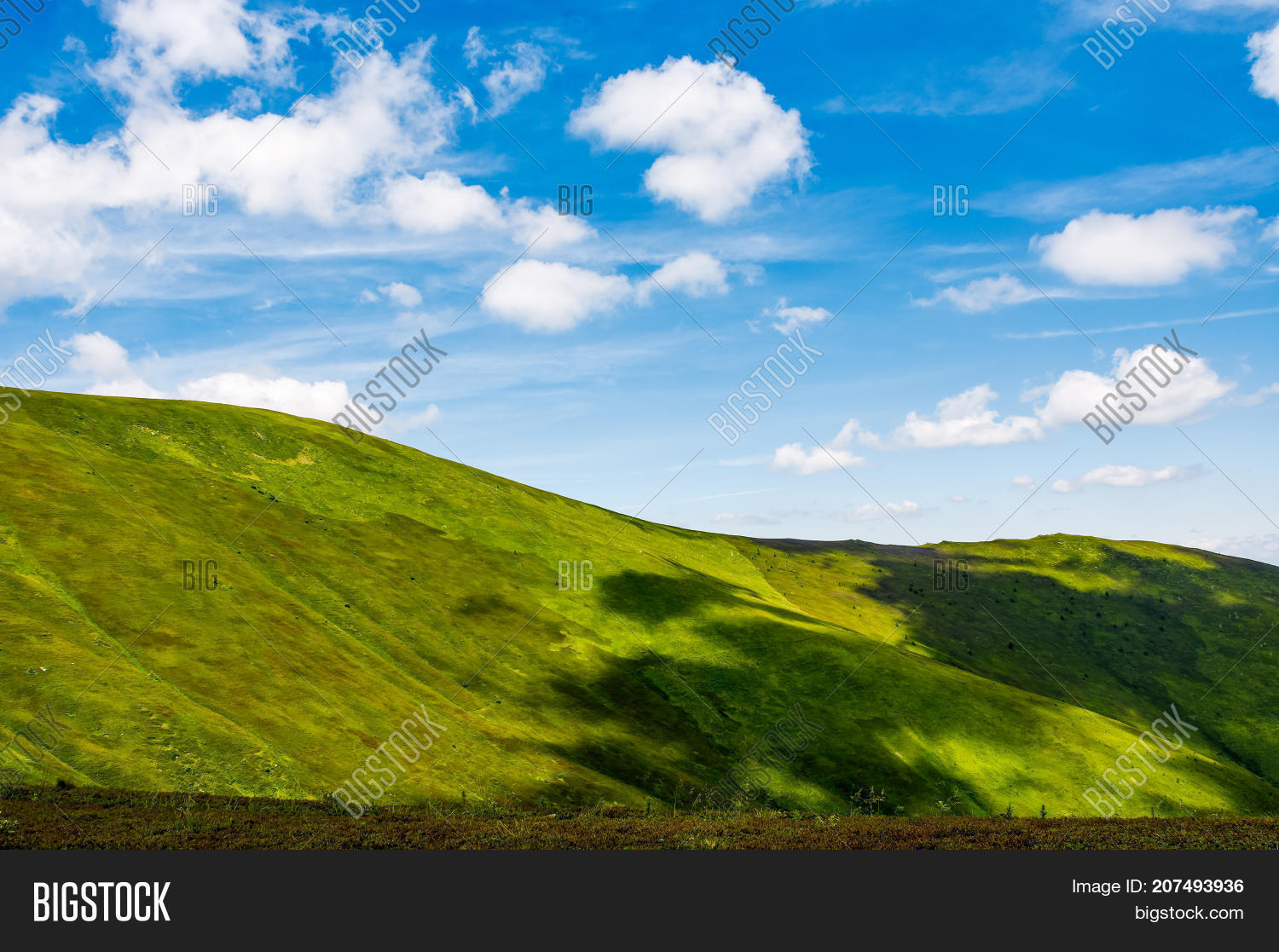 Green Alps Under Blue Image & Photo (Free Trial) | Bigstock