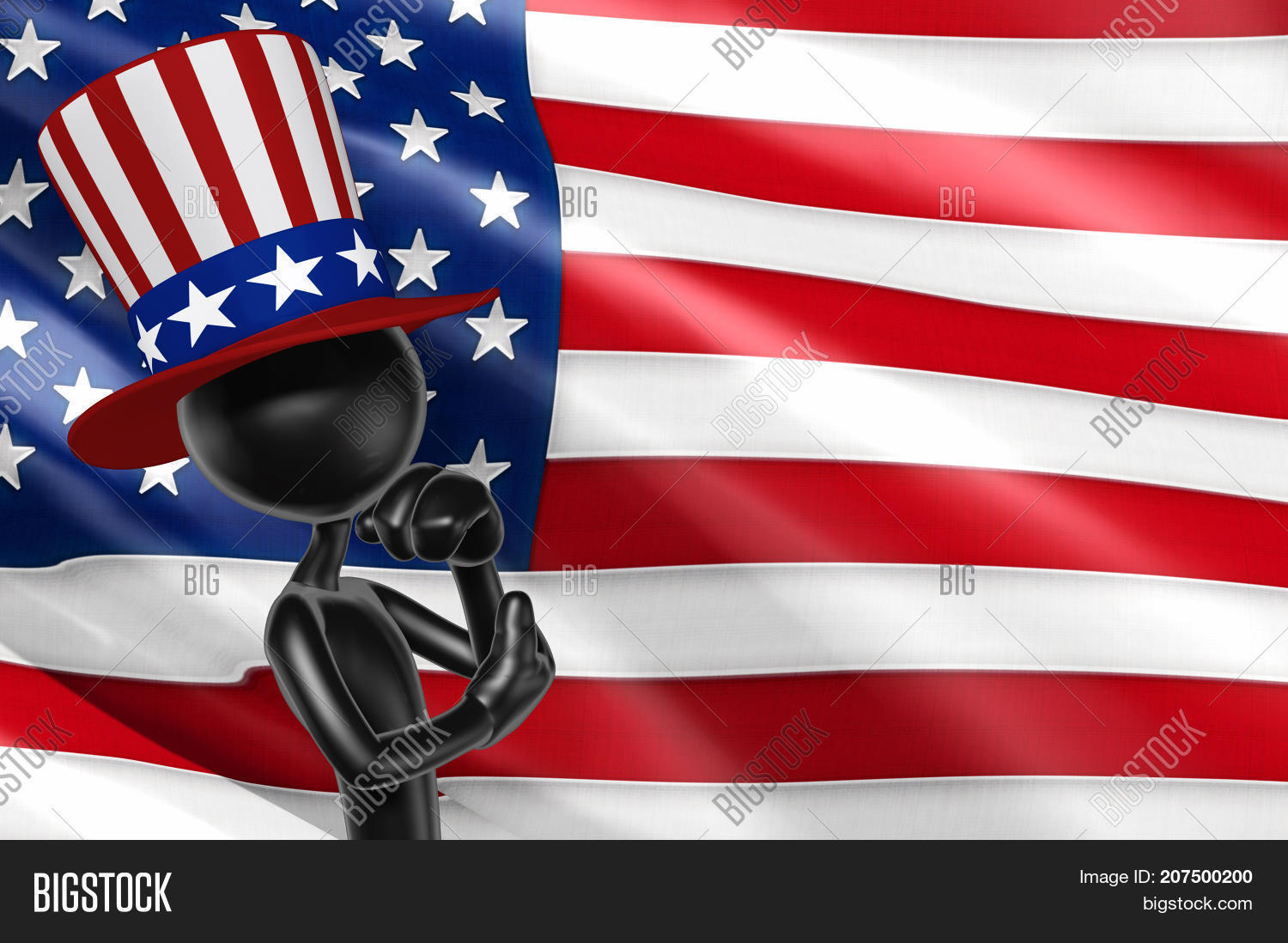 Original 3D Uncle Sam Image & Photo (Free Trial) | Bigstock