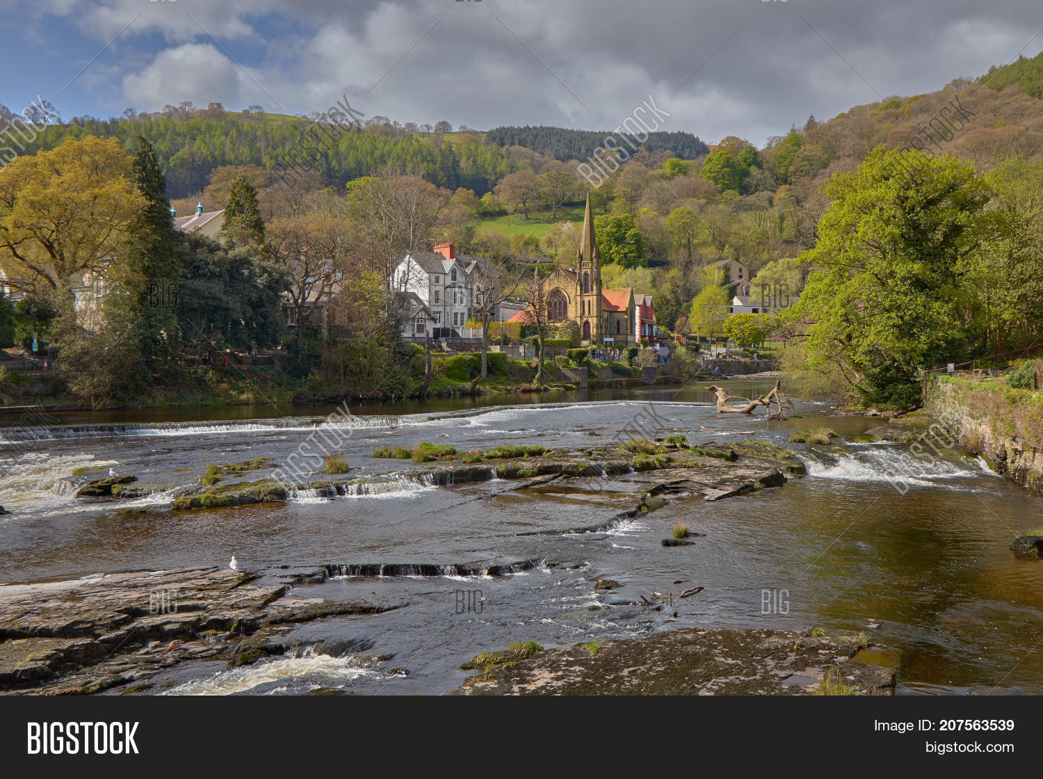 Town Wales-Llangollen Image & Photo (Free Trial) | Bigstock