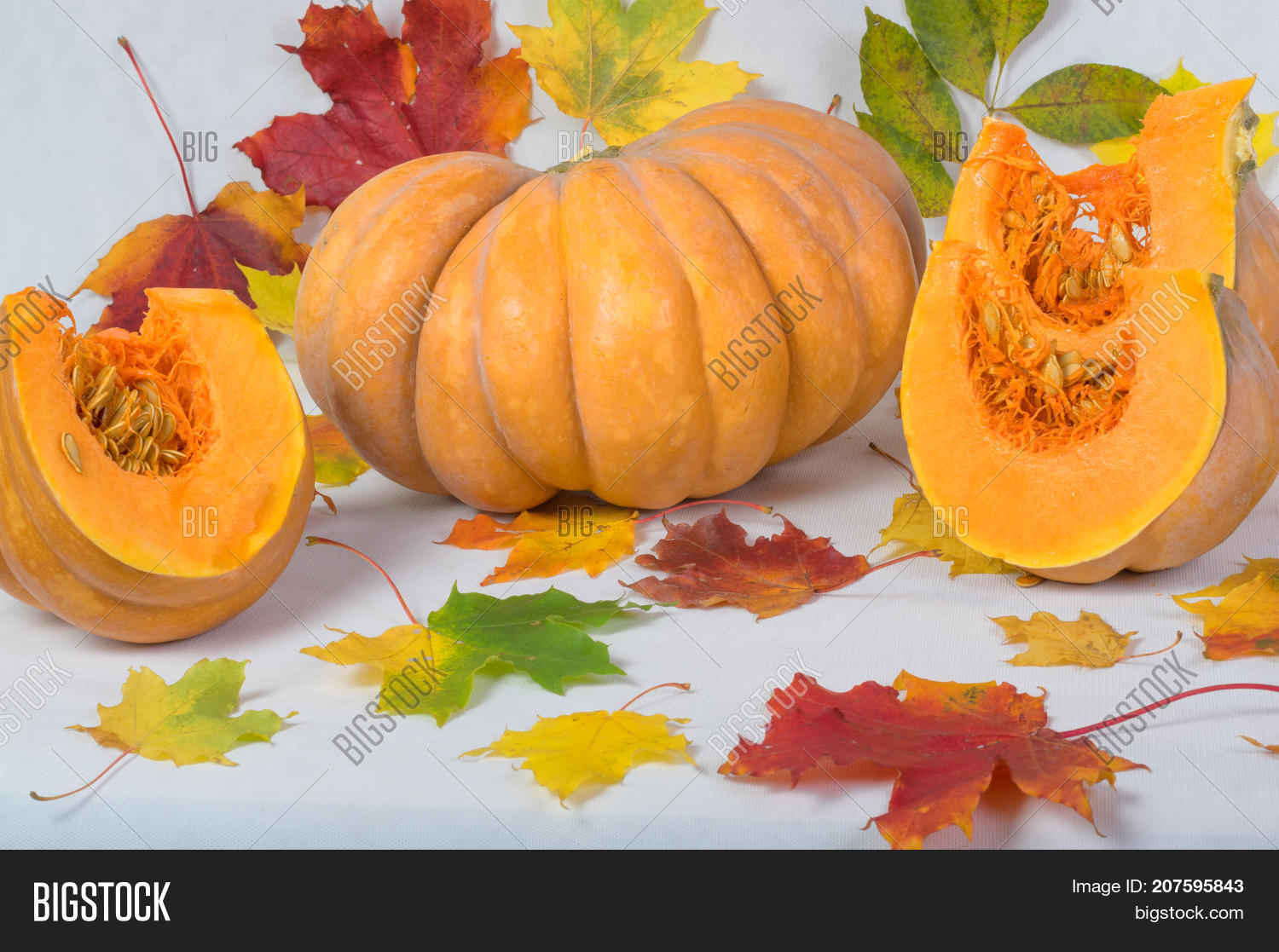 Sliced Chunks Pumpkin Image & Photo (Free Trial) | Bigstock