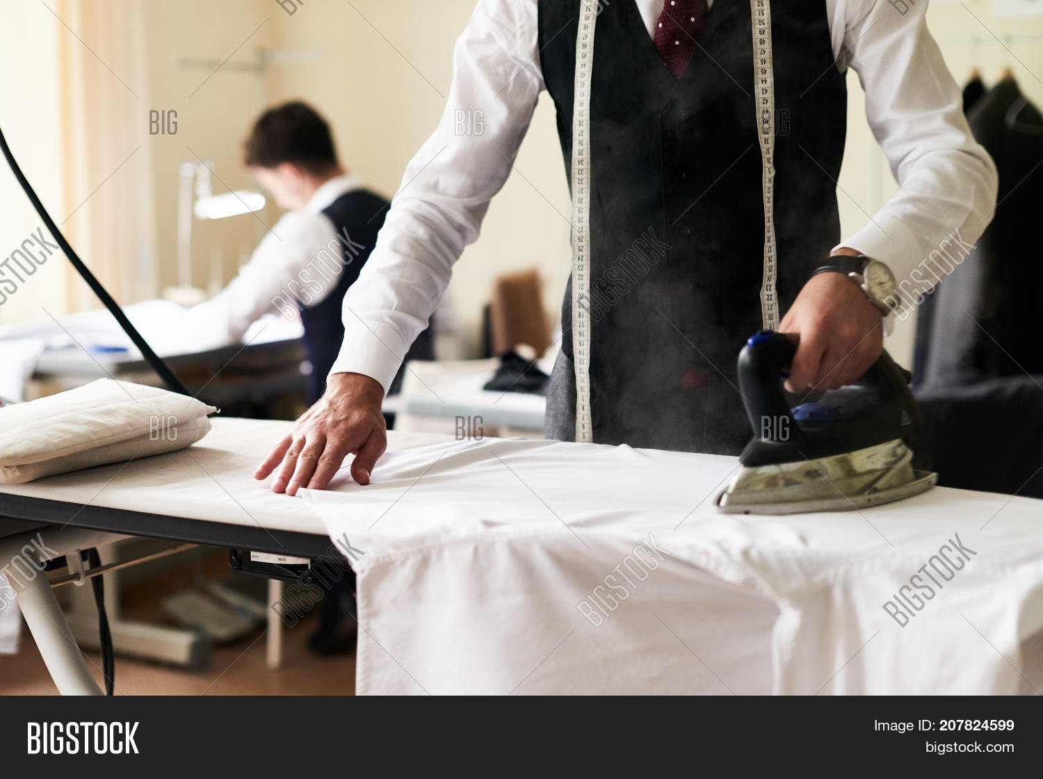 Closeup Stylish Tailor Image & Photo (Free Trial) | Bigstock