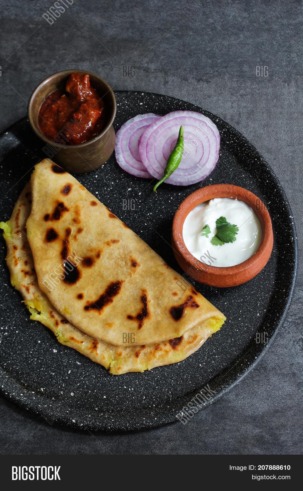 Aloo Paratha - Indian Image & Photo (Free Trial) | Bigstock