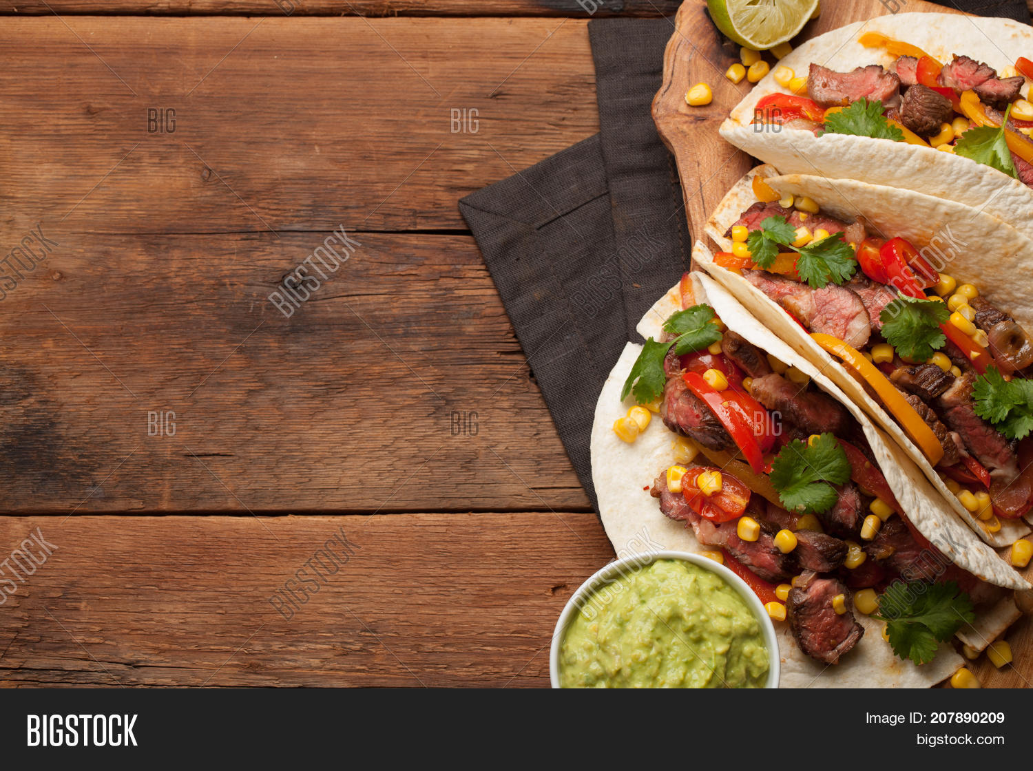 Three Mexican Tacos Image & Photo (Free Trial) | Bigstock