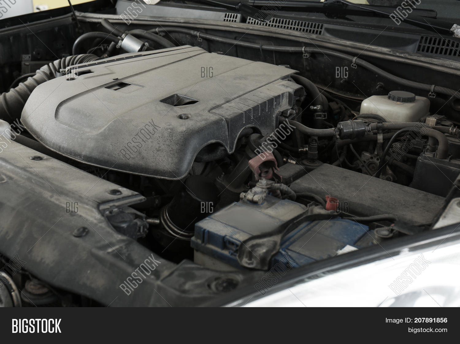 Car Open Hood, Closeup Image & Photo (Free Trial) | Bigstock