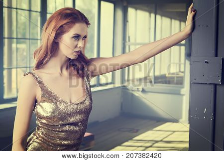 Young Actress Behind Image & Photo (Free Trial) | Bigstock