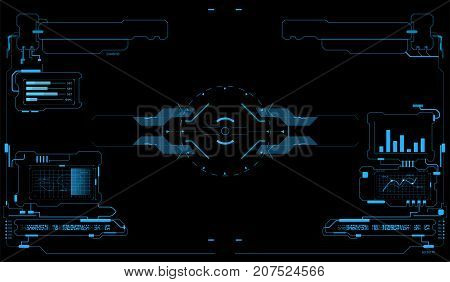 Sci-Fi UI Pack. Vector & Photo (Free Trial) | Bigstock