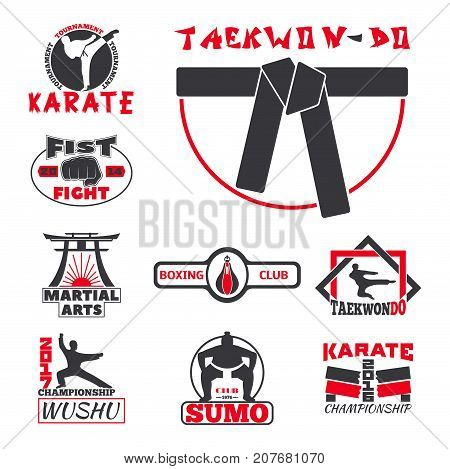 Set Cool Fighting Vector & Photo (Free Trial) | Bigstock