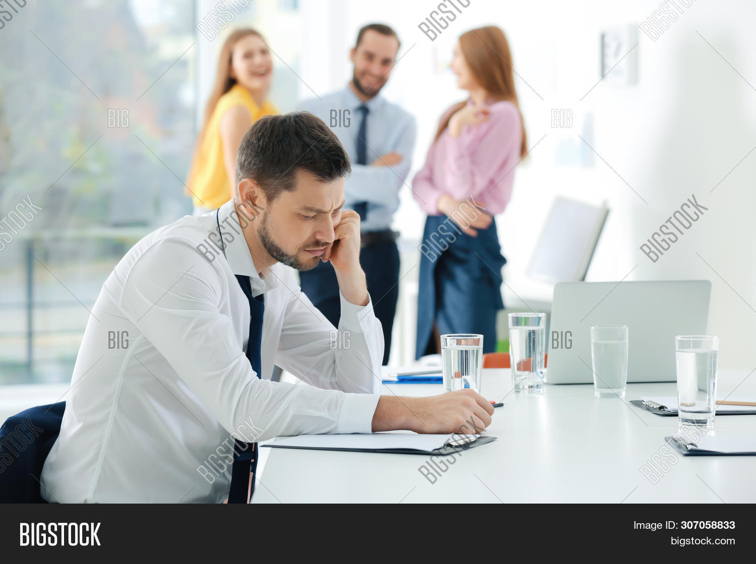 Coworkers Bullying Image & Photo (Free Trial) | Bigstock