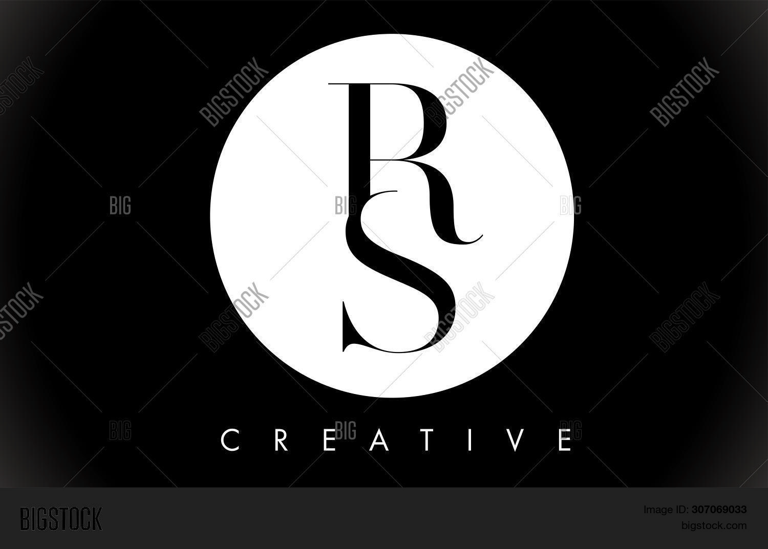 Rs Letter Design Logo Vector & Photo (Free Trial) | Bigstock