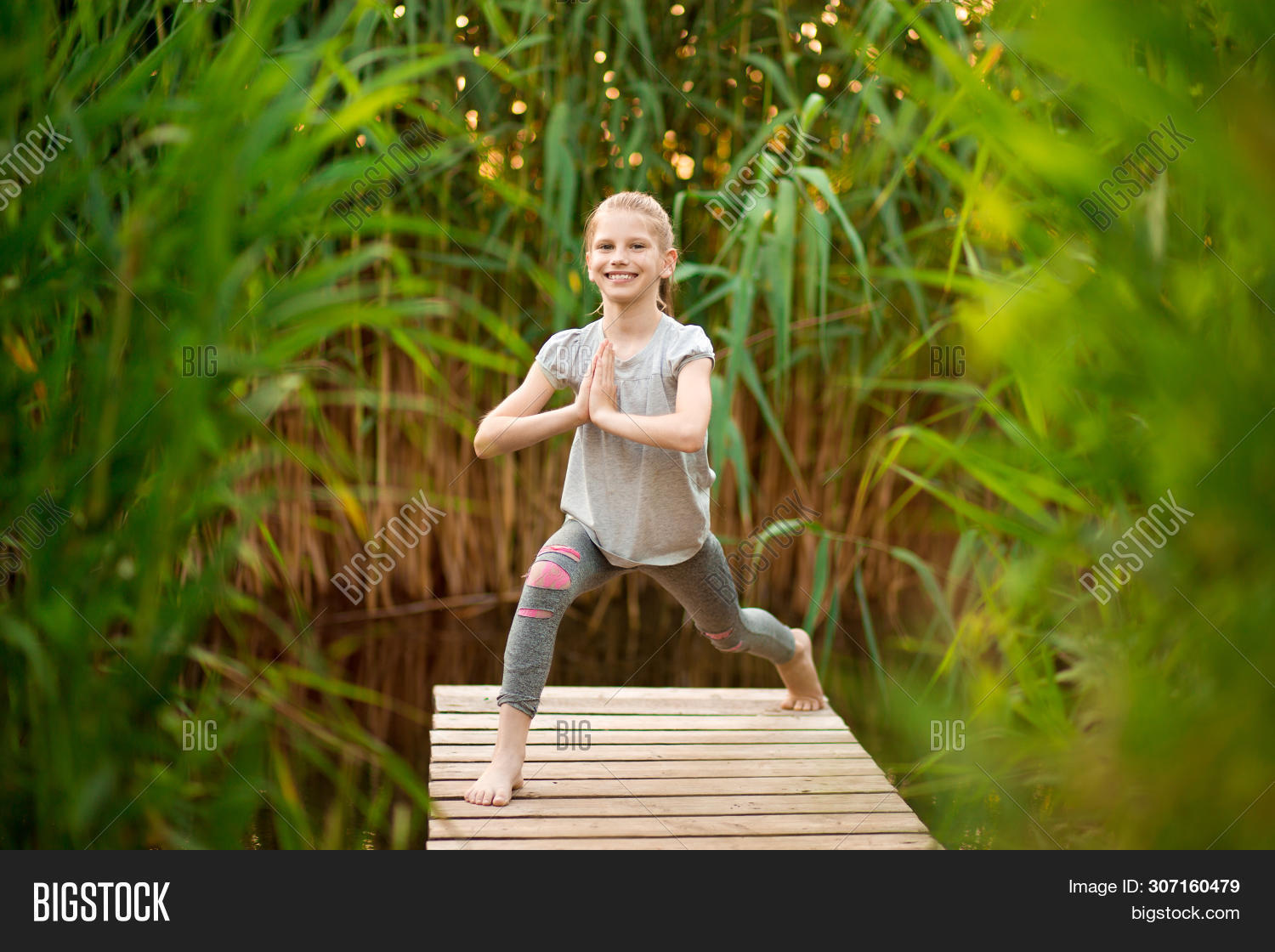 Child Doing Exercise Image & Photo (Free Trial) | Bigstock