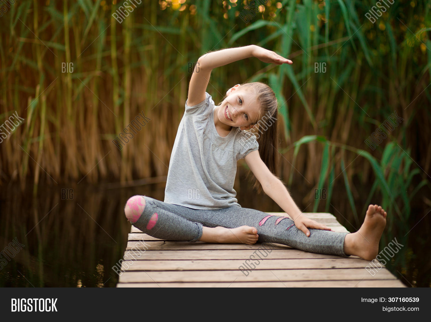 Child Doing Exercise Image & Photo (Free Trial) | Bigstock
