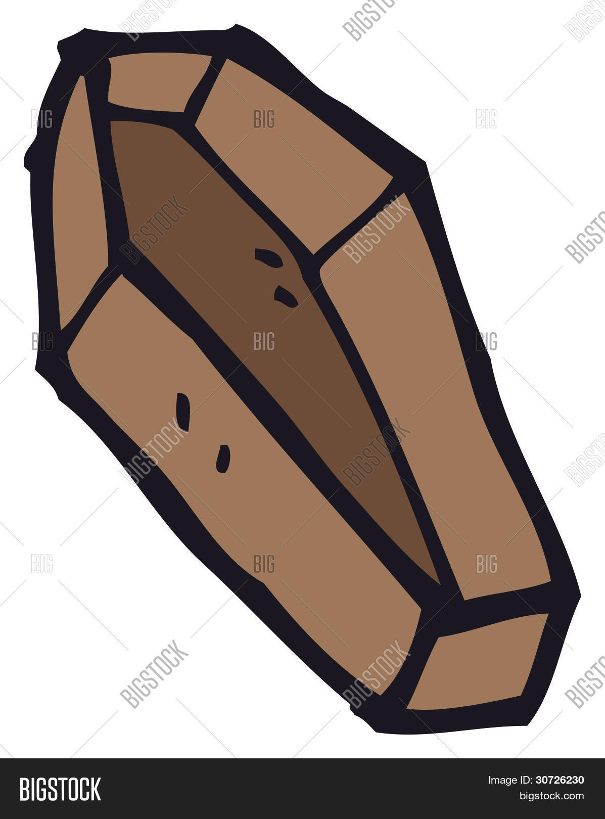 Cartoon Coffin Image & Photo (Free Trial) | Bigstock