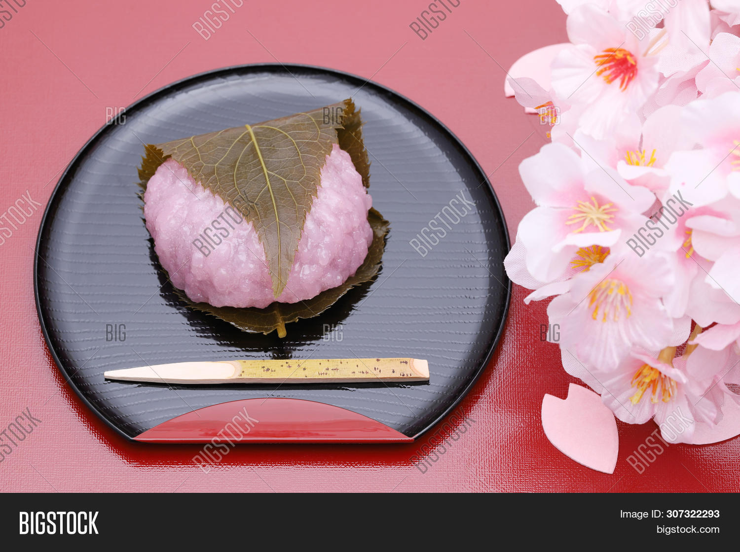 Japanese Sakura Mochi Image & Photo (Free Trial) | Bigstock