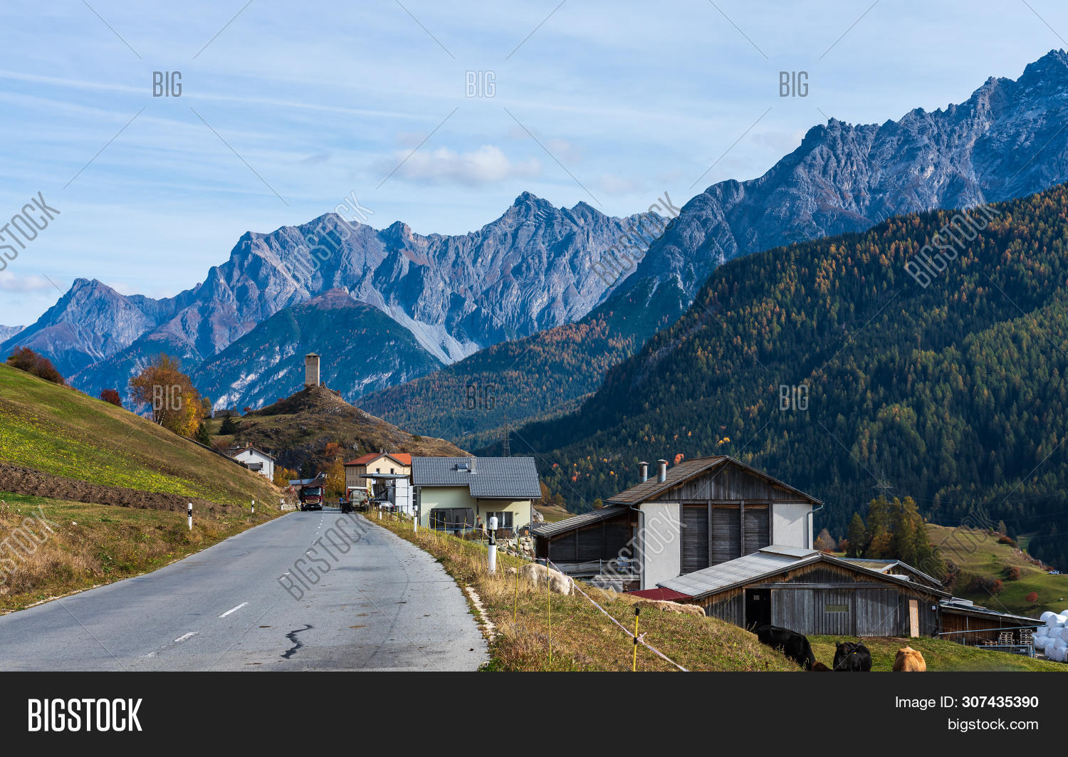 Village Ardez, Image & Photo (Free Trial) | Bigstock