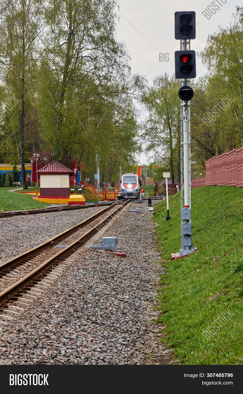 Railway Traffic Lights Image & Photo (Free Trial) | Bigstock