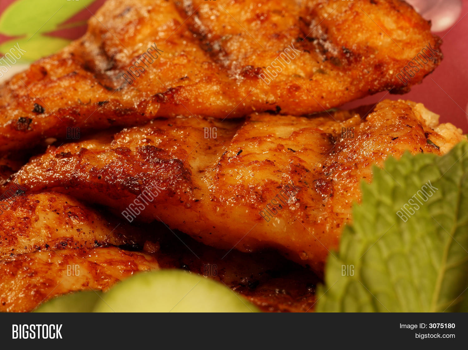 Close Grilled Hamour Image & Photo (Free Trial) | Bigstock