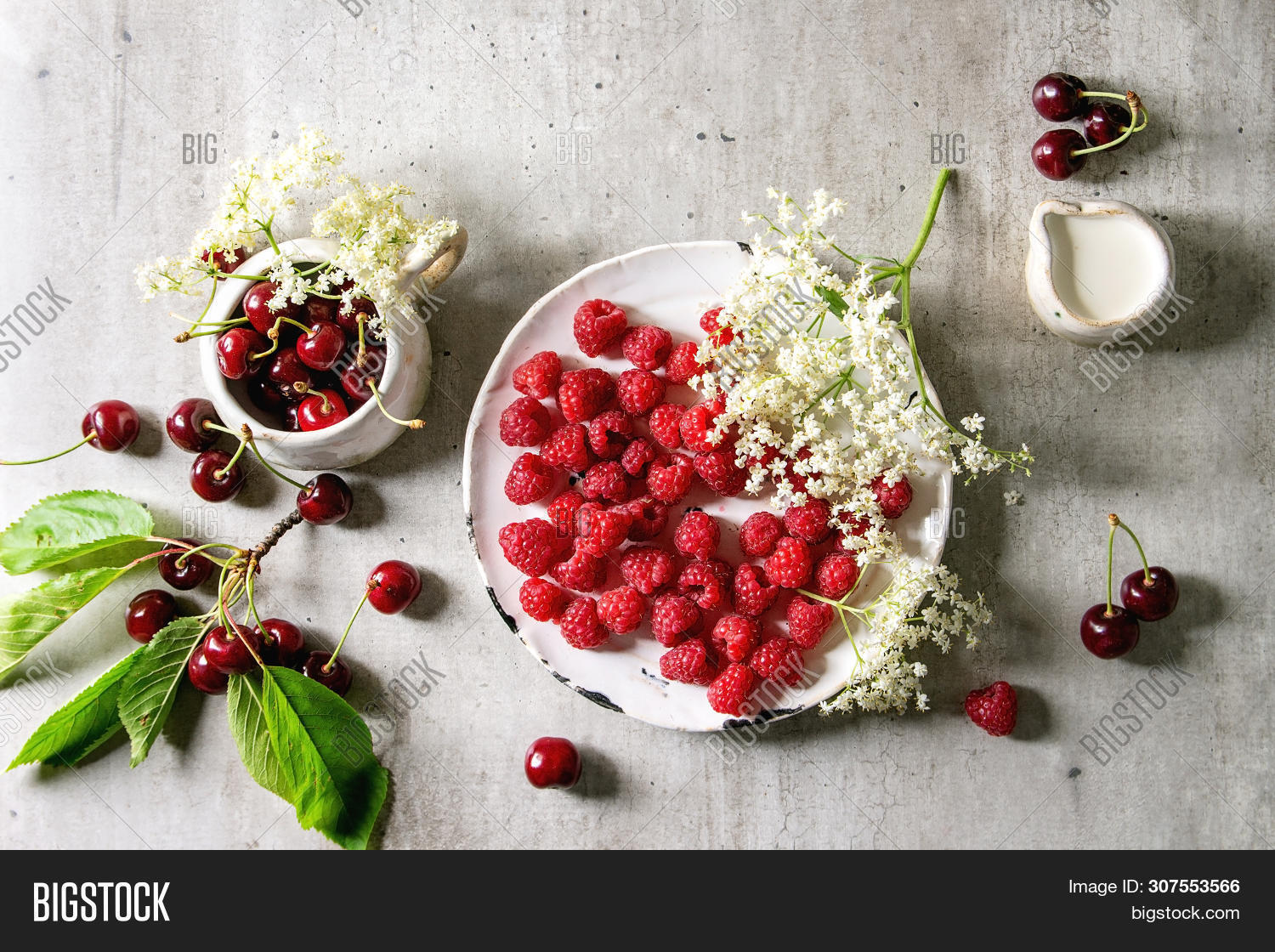 Fresh Cherry Raspberry Image & Photo (Free Trial) | Bigstock