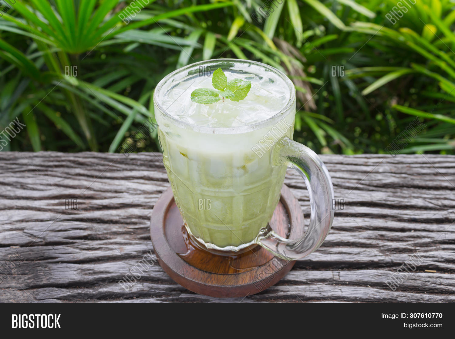 Cold Green Tea Milk Image & Photo (Free Trial) | Bigstock