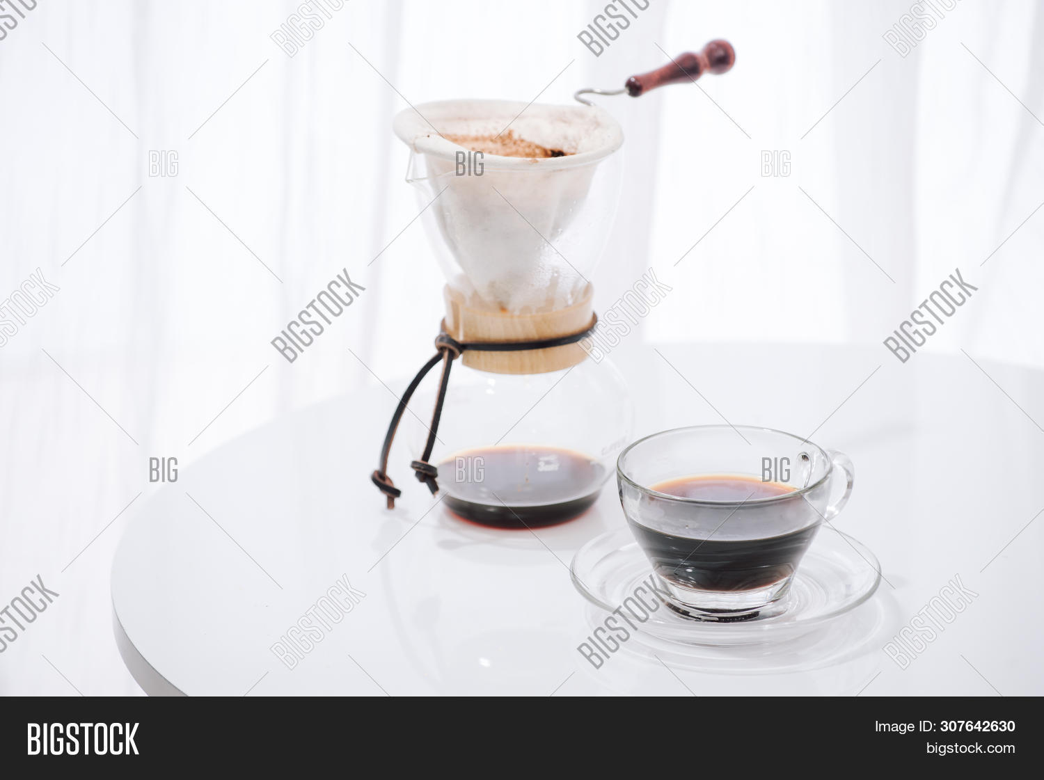 Pour Over Drip Process Image & Photo (Free Trial) | Bigstock