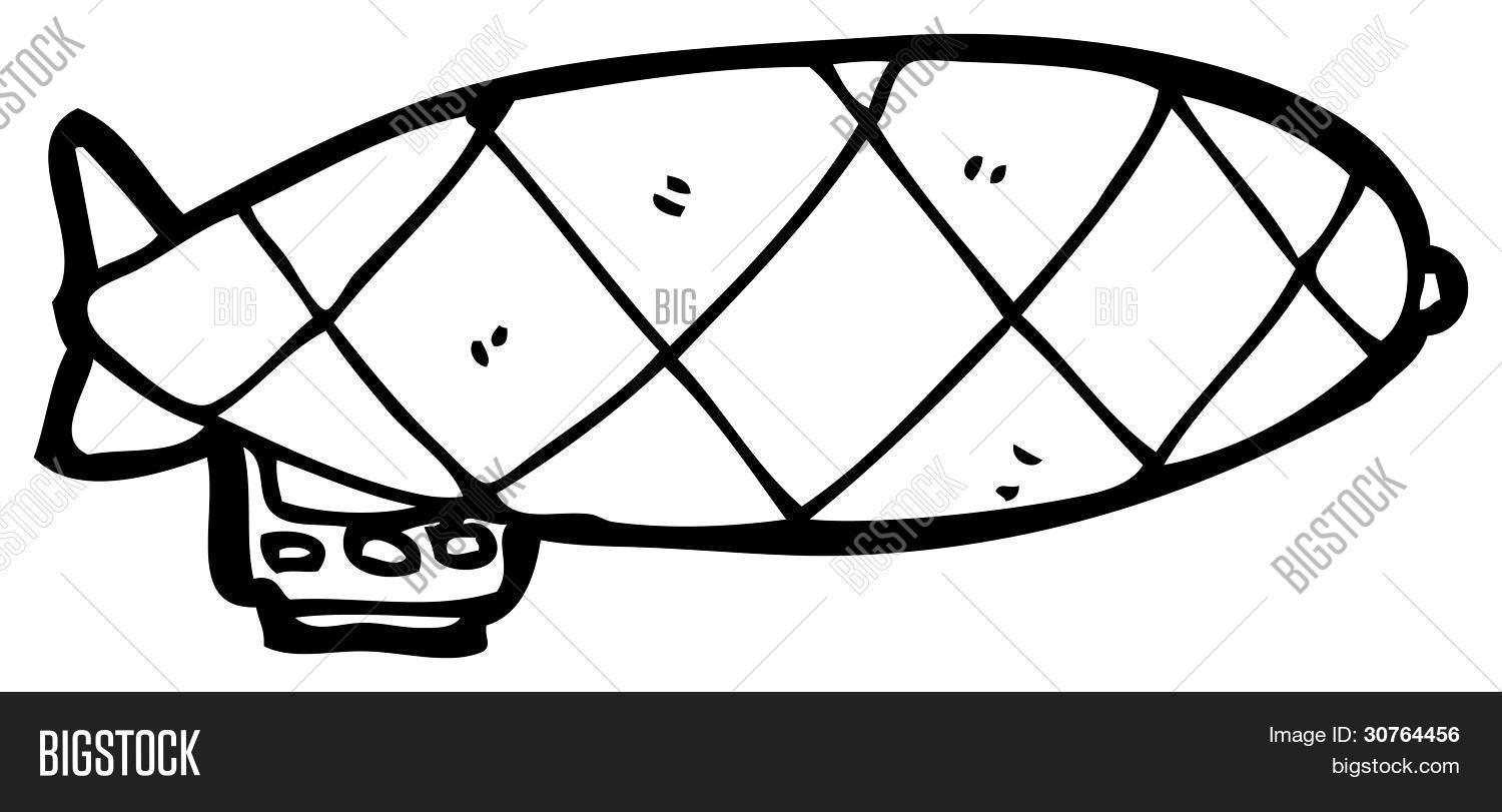 Zeppelin Cartoon Image & Photo (Free Trial) | Bigstock
