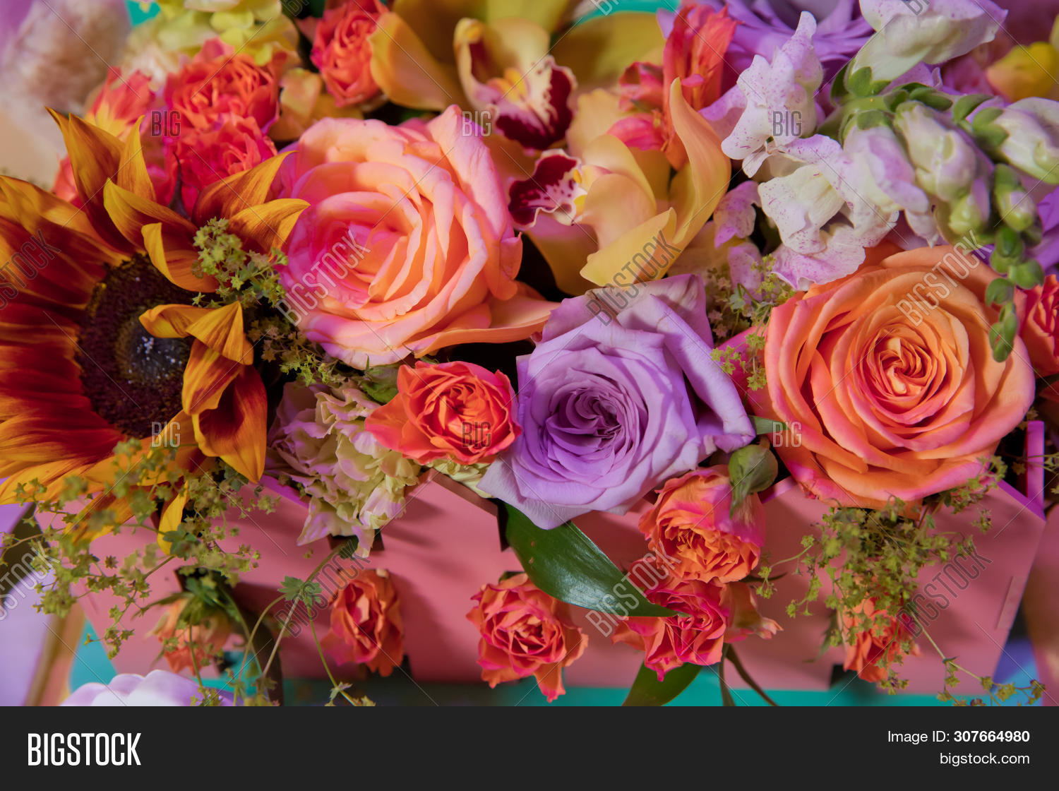 Colorful Mixed Bouquet Image & Photo (Free Trial) | Bigstock