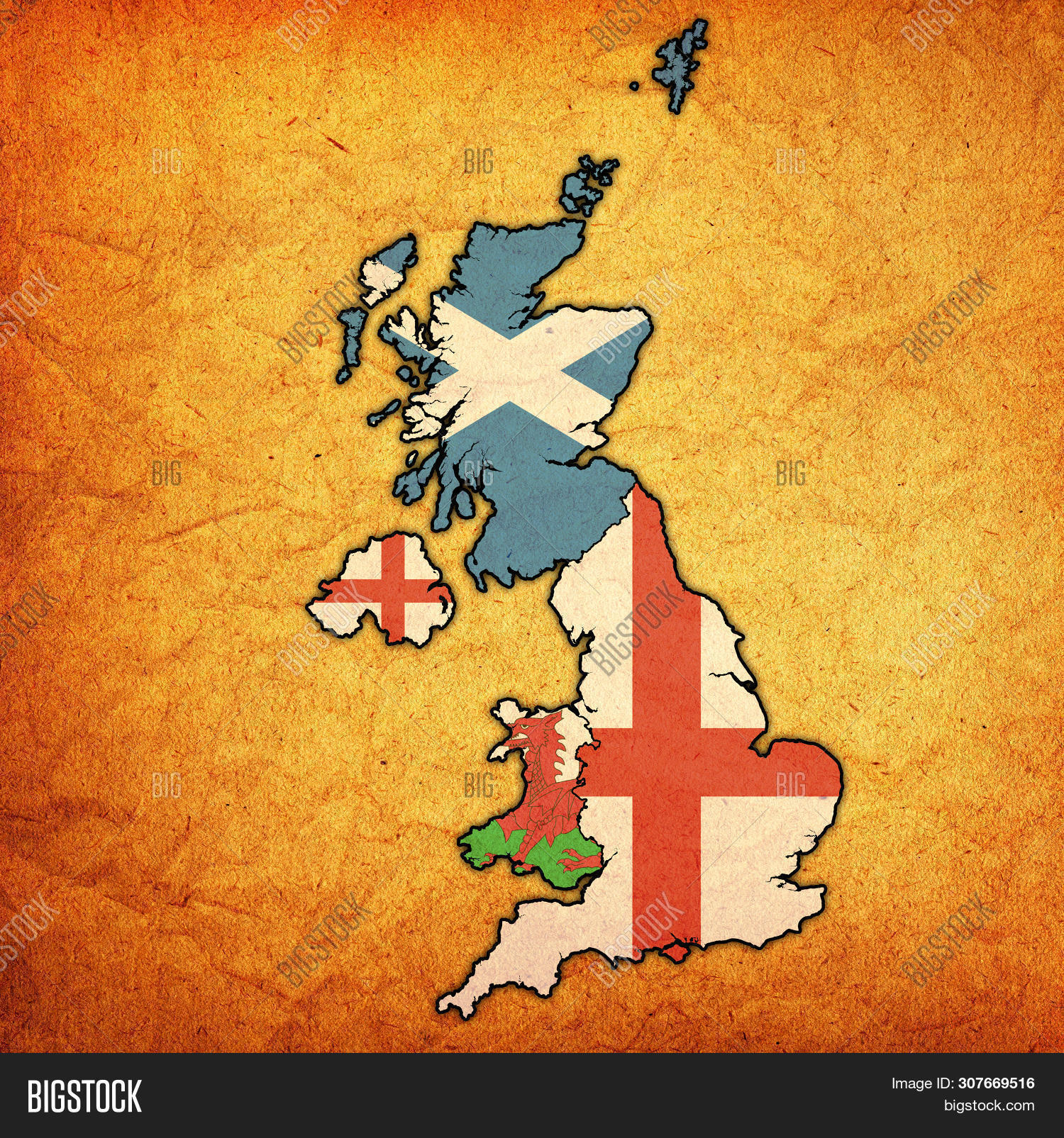 Political Map United Image & Photo (Free Trial) | Bigstock