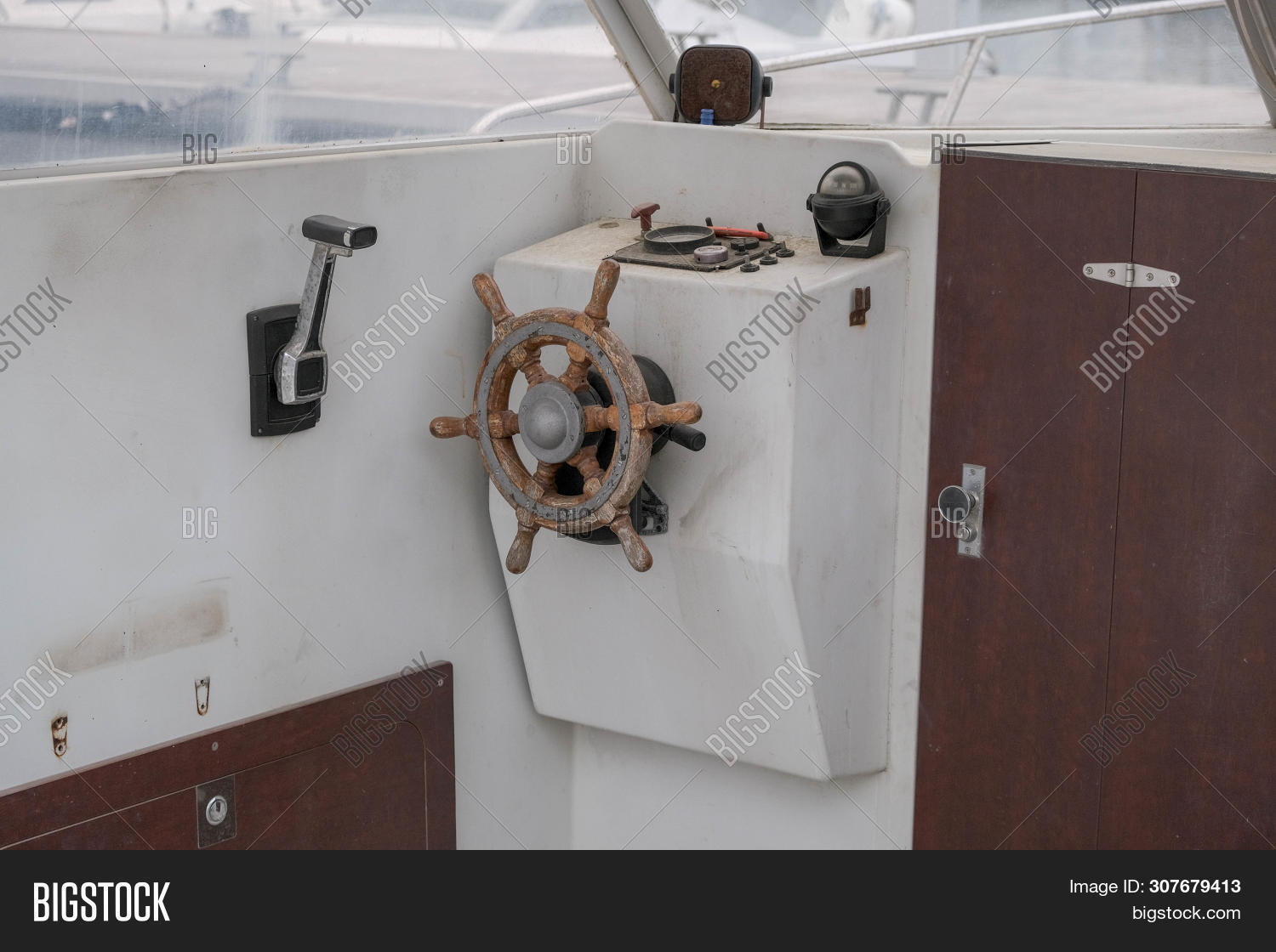 Close Helm Boat, Old Image & Photo (Free Trial) | Bigstock