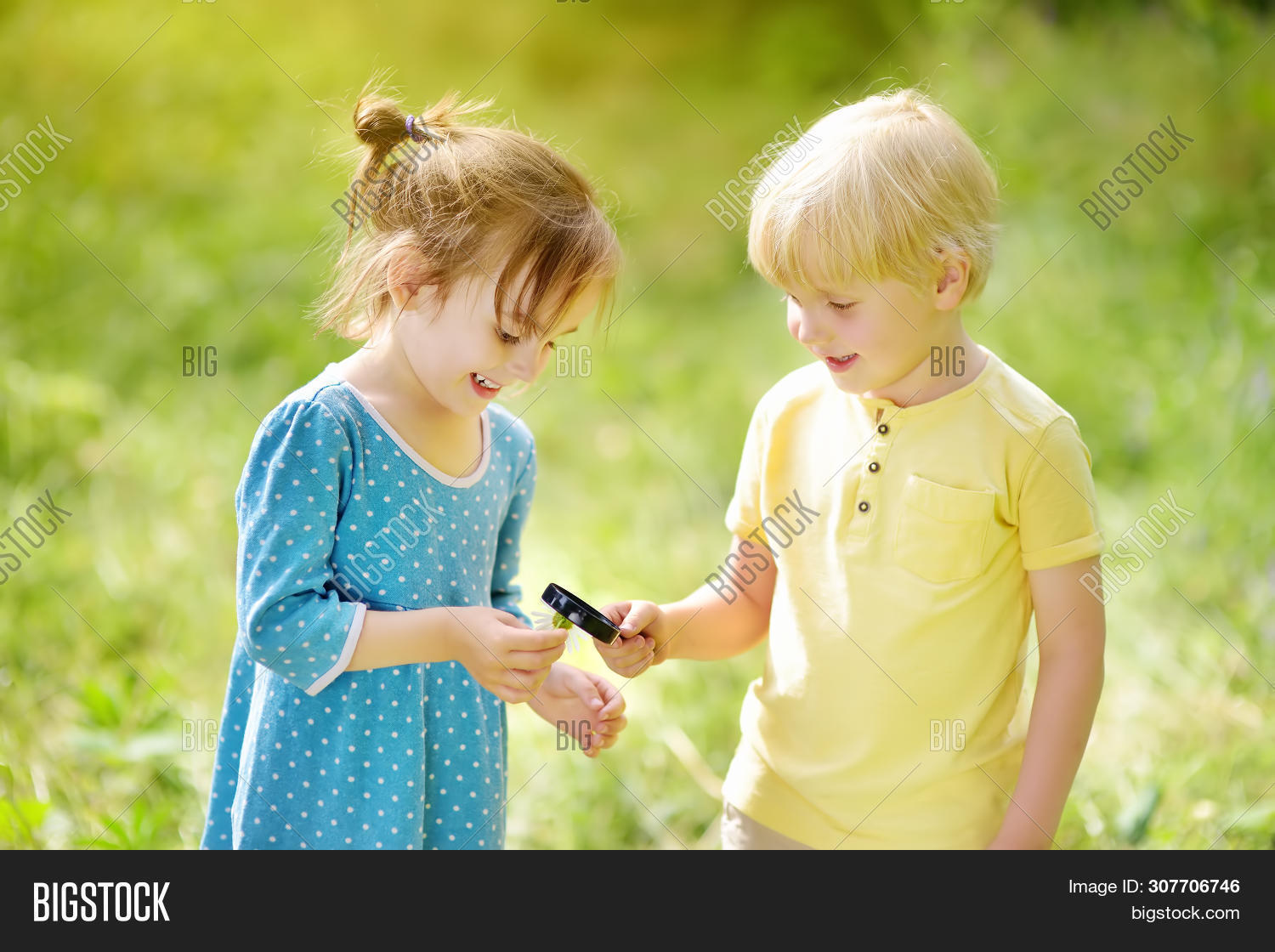 Kids Exploring Nature Image & Photo (Free Trial) | Bigstock