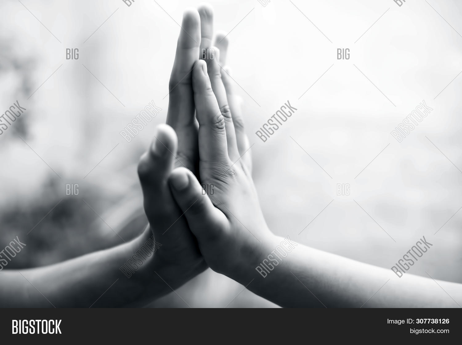 Child Hand Comparing Image & Photo (Free Trial) | Bigstock