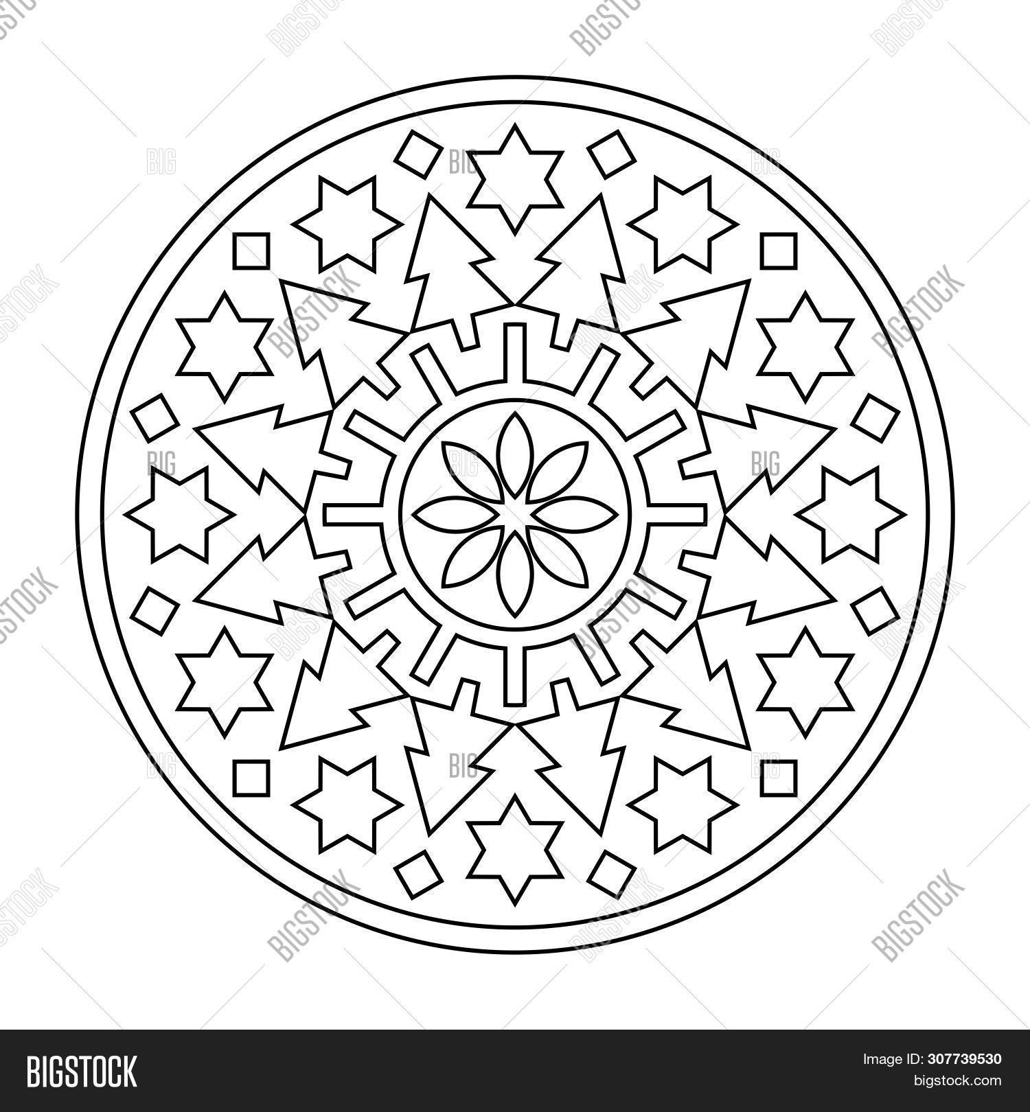 Christian Mandala Vector & Photo (Free Trial) | Bigstock