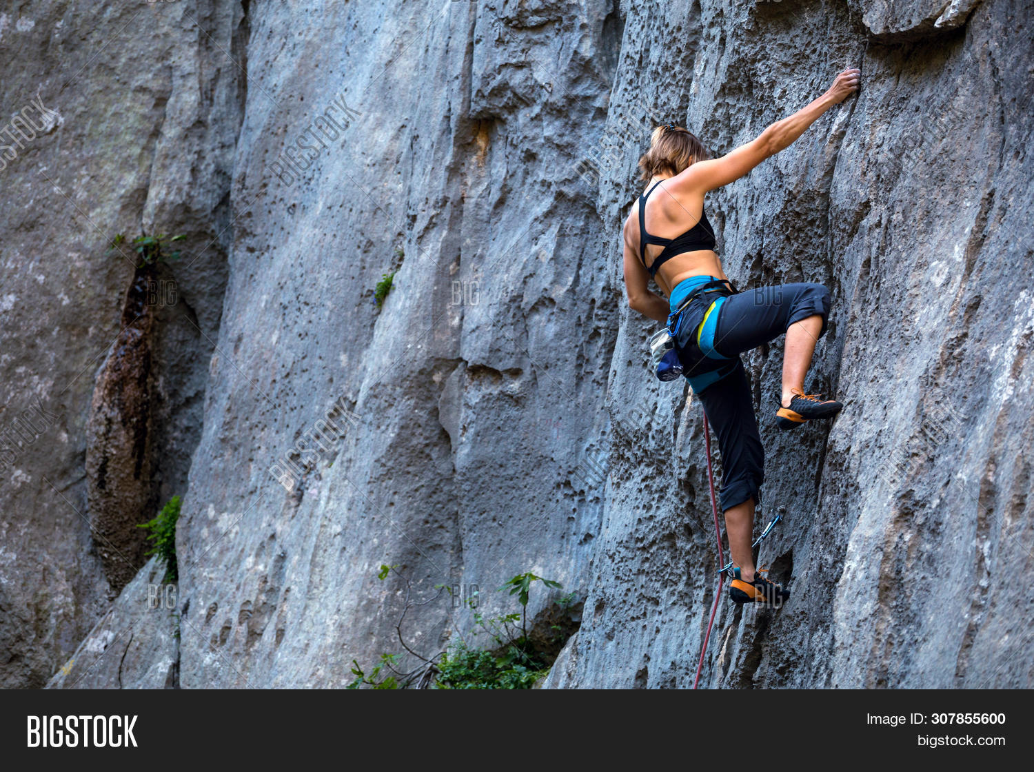 Climber Overcomes Image & Photo (Free Trial) | Bigstock