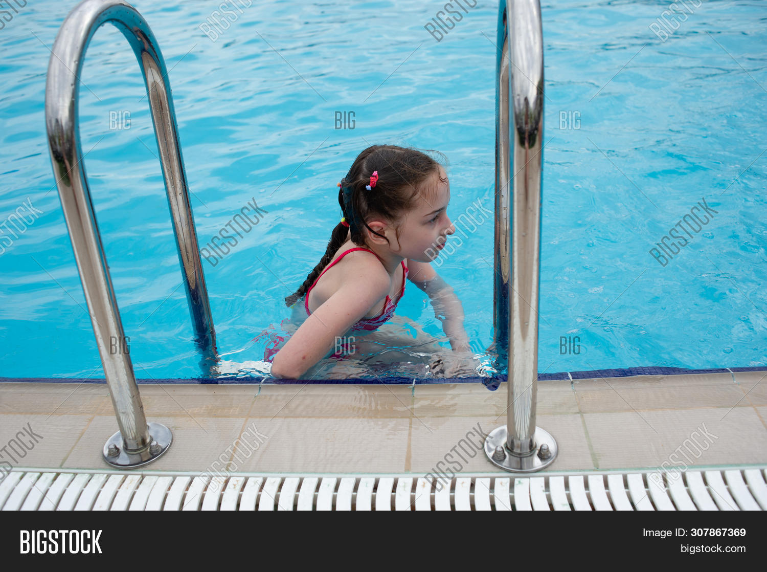 Little Girl Resting Image & Photo (Free Trial) | Bigstock