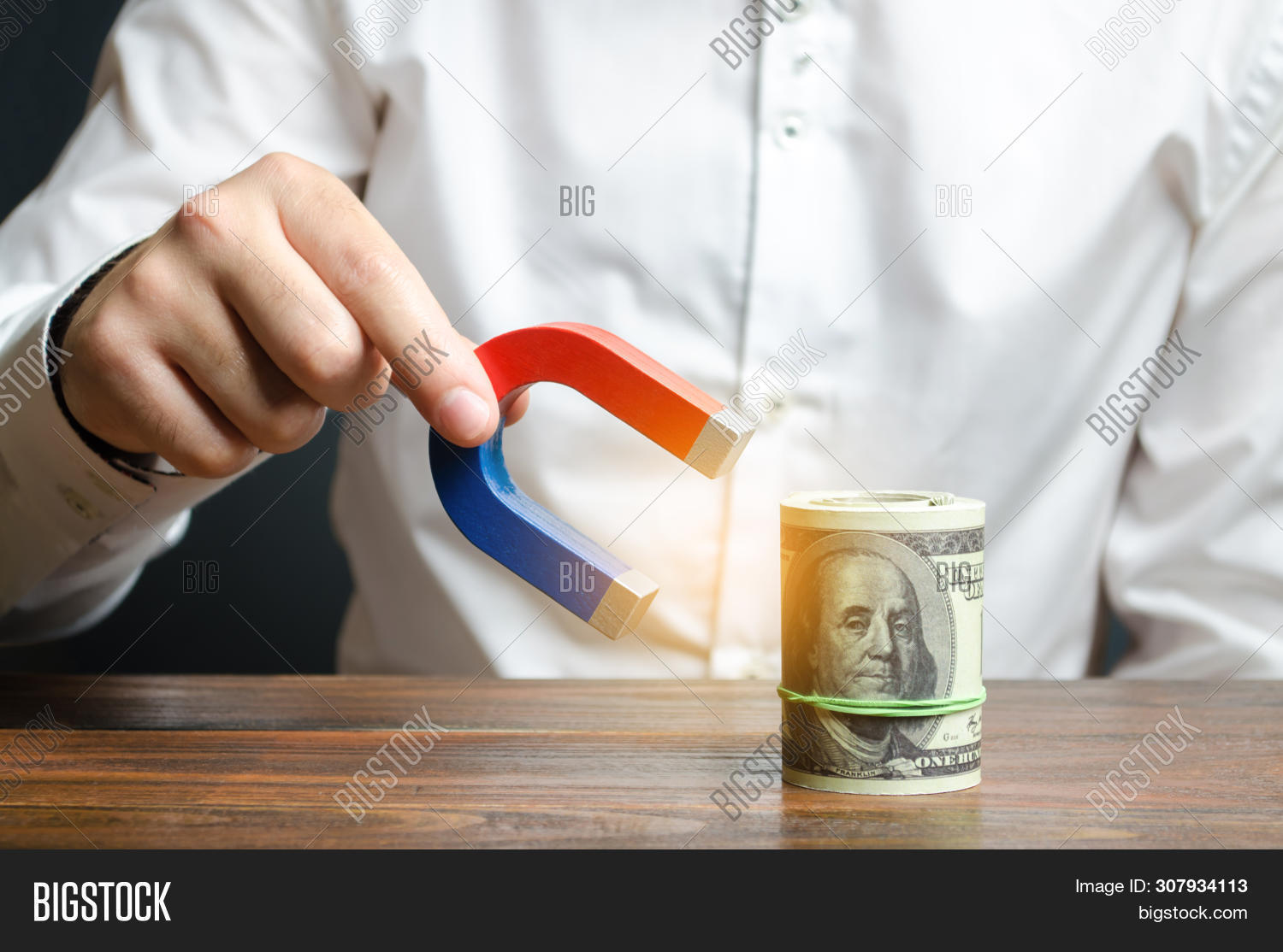 Businessman Attracts Image & Photo (Free Trial) | Bigstock