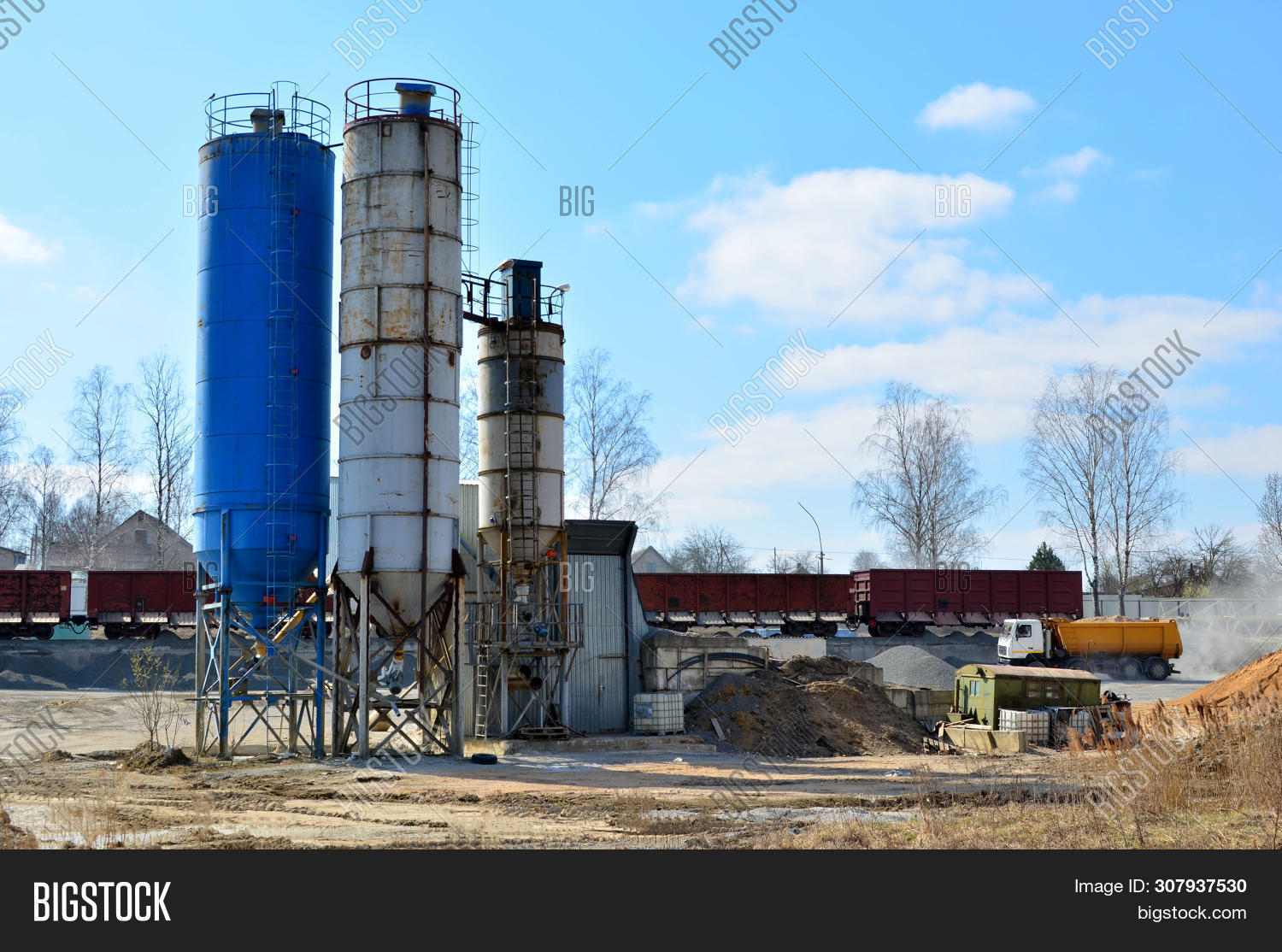 Concrete Batching Image & Photo (Free Trial) | Bigstock