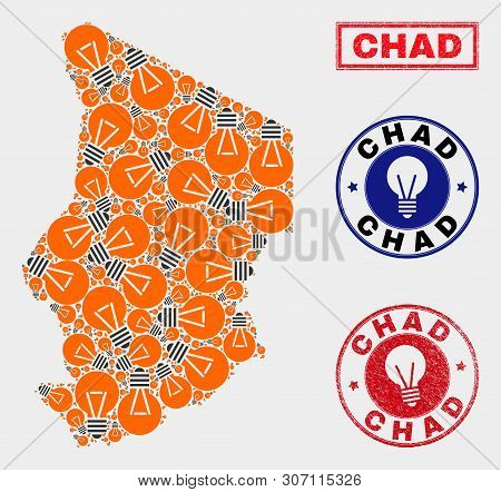 Electric Bulb Mosaic Vector & Photo (Free Trial) | Bigstock