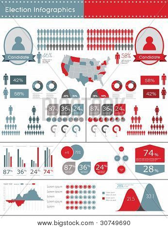 Election Infographic Vector & Photo (Free Trial) | Bigstock