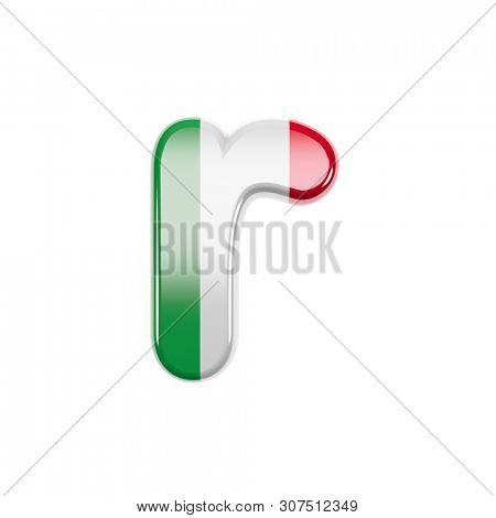 Italian Letter R - Image & Photo (Free Trial) | Bigstock
