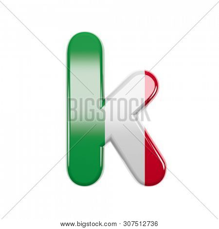 Italian Letter K - Image & Photo (Free Trial) | Bigstock