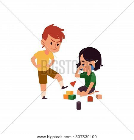 Boy Bad Behaviour Vector & Photo (Free Trial) | Bigstock