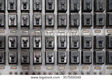 Old Electric Switches Image & Photo (Free Trial) | Bigstock