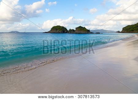 Trunk Bay Beach Sunset Image & Photo (Free Trial) | Bigstock